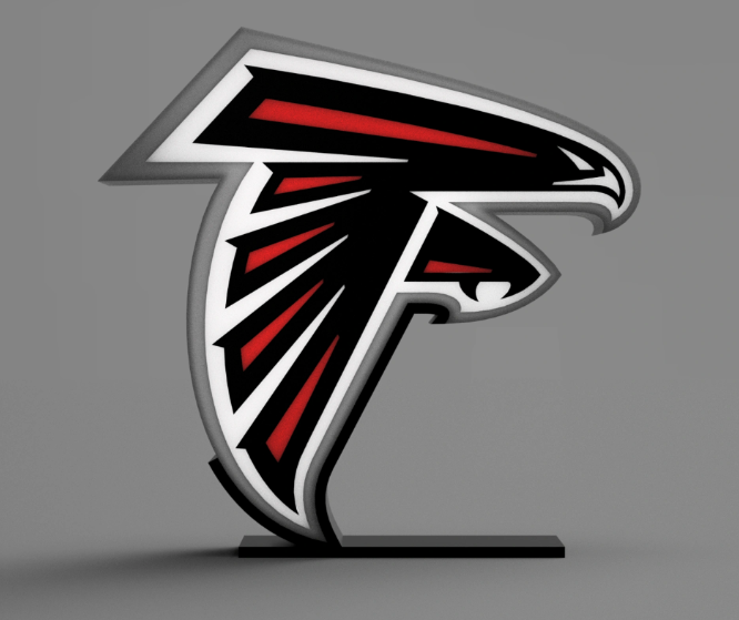 Falcons LightBox With Stand - GOAT Light Boxes
