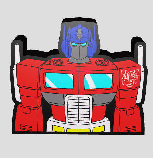 optimus Prime LightBox - GOAT Light Boxes