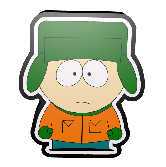 Southpark Kyle LightBox - GOAT Light Boxes